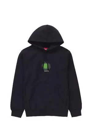 Supreme Apple Hooded Sweatshirt - Black