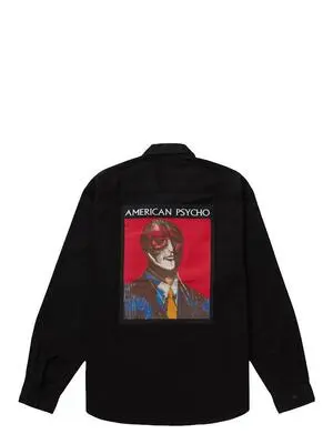 Supreme American Psycho Work Shirt - Black