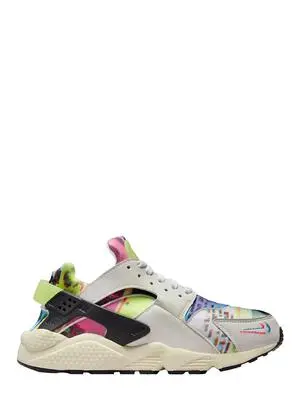 Nike Air Huarache Pixel Game Sneakers - White/black/volt
