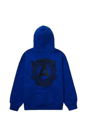 Supreme Anti Hooded Sweatshirt Royal