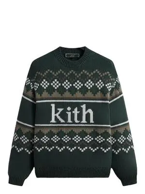 Kith Fairisle Knit Sweater - Frond