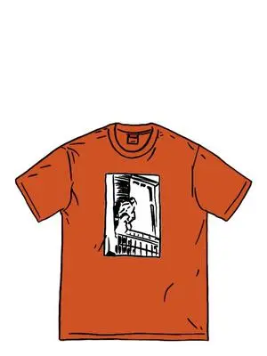 Supreme Antihero Balcony Tee Shirt Rust