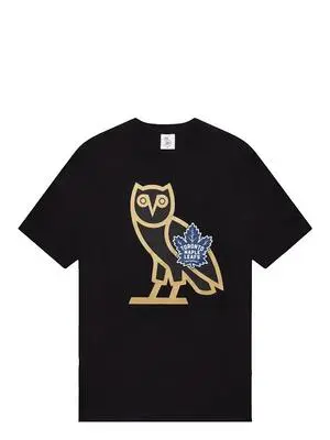 OVO X Toronto Maple Leafs Og Owl T-shirt - Black