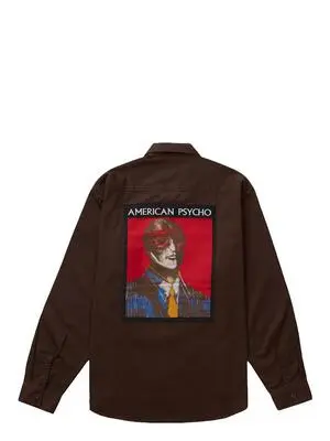 Supreme American Psycho Work Shirt - Brown
