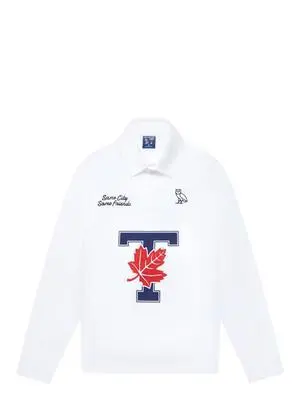 OVO X University Of Toronto Rugby Polo Shirt - White