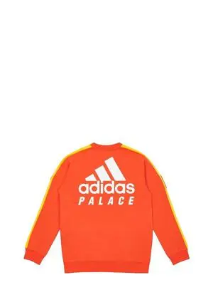PALACE Adidas Sunpal Crewneck Sweatshirt - Bright Orange