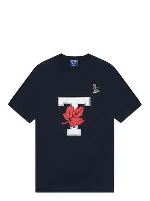 OVO X University Of Toronto T-shirt - Navy Blue