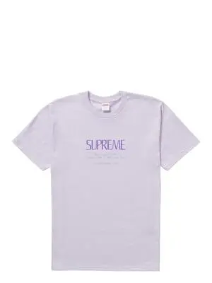 Supreme Anno Domini Tee Shirt - Light Purple