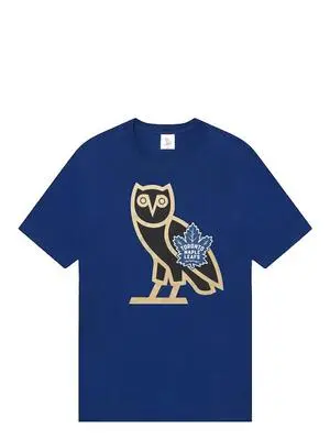 OVO X Toronto Maple Leafs Og Owl T-shirt - Blue