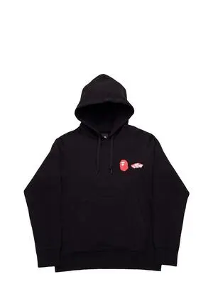 A BATHING APE X Vans Pullover Fleece Hoodie - Black