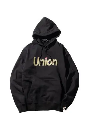 A BATHING APE X Union 30th Anniversary Pullover Hoodie - Black