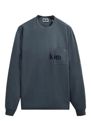 Kith Long Sleeve Quinn Tee Shirt Reality