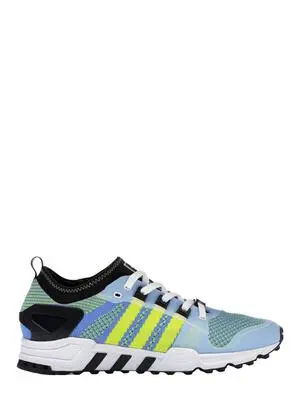 Adidas Eqt Running Support Sneakers - Light Blue/fluro Yellow