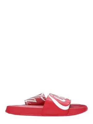 Kith X Coca-cola Logo Slides - Red/white