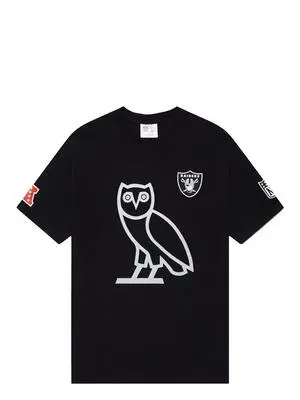 OVO X Nfl Las Vegas Raiders Og Owl T-shirt - Black