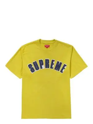 Supreme Arc Applique Short Sleeve Short Sleeve Top - Acid Green