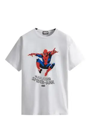 Kith Marvel Spiderman Amazing Spiderman Tee Shirt - White