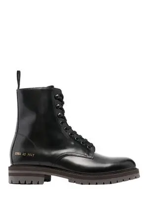 COMMON PROJECTS Combat Boots - Black