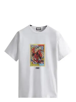 Kith Marvel Spiderman Hero Vintage Tee Shirt - White
