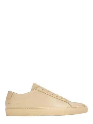 COMMON PROJECTS Original Achilles Leather Sneakers - Yellow