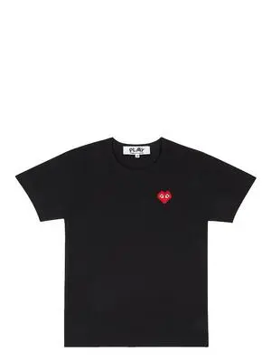 Play Comme Des Garcon X Invader T-shirt - Black