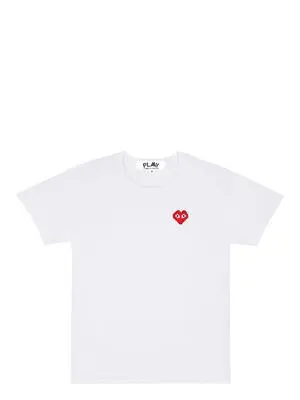 Play Comme Des Garcon X Invader T-shirt - White