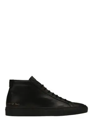 COMMON PROJECTS Original Achilles High Top Sneakers - Black