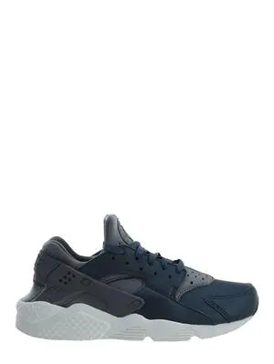 Nike Air Huarache Run Prm Txt Sneakers - Cool Grey/metallic Armory Navy Blue