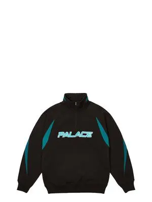 PALACE Isn't It Quarter Zip - Black