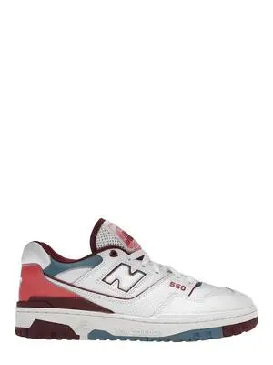 NEW BALANCE 550 Sneakers White/desert Pink/spring Tide