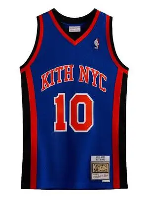 Kith Mitchell & Ness For New York Knicks 10 Year Jersey - Multicolor