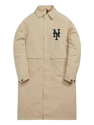 Kith Mlb For New York Mets Crosby Trench Coat - Canvas