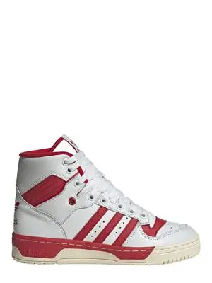 Adidas Rivalry Hi Sneakers - Crystal White/better Scarelet Red/cream White
