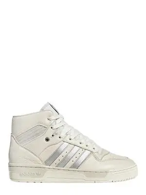 Adidas Rivalry Hi Consortium Sneakers - Chalk White/silver Metallic/grey One