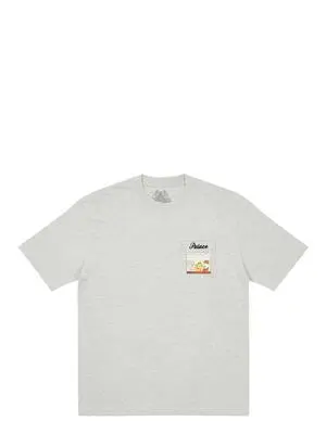PALACE Garfield Pocket T-shirt - Grey Marl