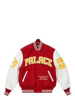 PALACE Varsity Jacket - Red