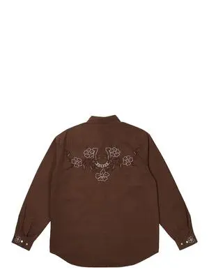 PALACE Flexus Shirt - Nice Brown