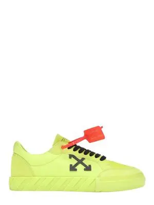 Off-White Low Vulc Sneakers - Fluo Yellow
