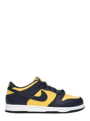 Nike Dunk Low Michigan 2021 Ps - Varsity Maize/midnight Navy Blue/white