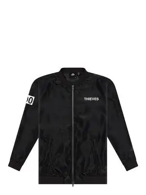 100 THIEVES Numbers Bomber Jacket - Black