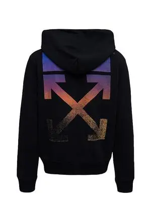 Off-White Gradient Arrows Hoodie - Black