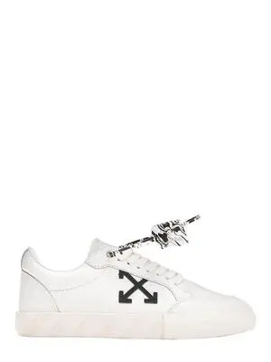 Off-White Off Low Vulc Iridescentin Sneakers - White/black