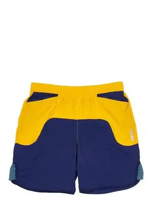 PALACE Front Runner Shorts Navy Blue/yellow