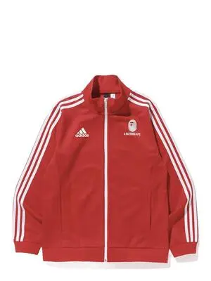 A BATHING APE X Adidas World Cup 2018 Winning Collection Track Jacket - Red