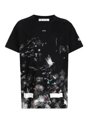 Off-White Galaxy Brushed T-shirt - Black