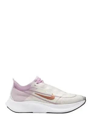 Nike Zoom Fly 3 Bronze Sneakers - White/light Arctic Pink/black