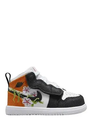JORDAN 1 Mid Alt Se Shattered Vines Sneakers - White/starfish/vivid Green