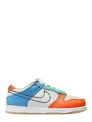 Nike Nike Dunk Low Sneakers White/safety Orange/green Glow