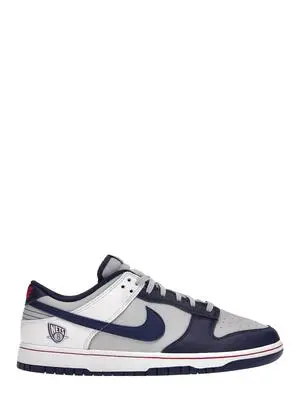 Nike Dunk Low Emb Nba 75th Anniversary Brooklyn Nets - Grey Fog/white/blue Void