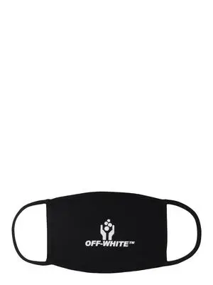 Off-White Off Off Hands Face Mask - Black/white